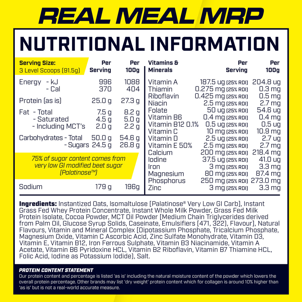 Real Meal MRP 3kg – Cyborg Sport