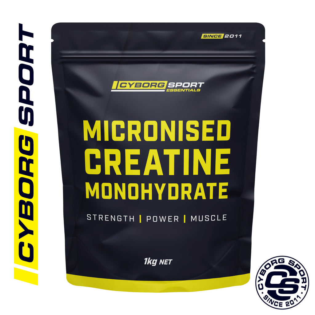 Micronised Creatine Monohydrate 500g & 1KG – Cyborg Sport